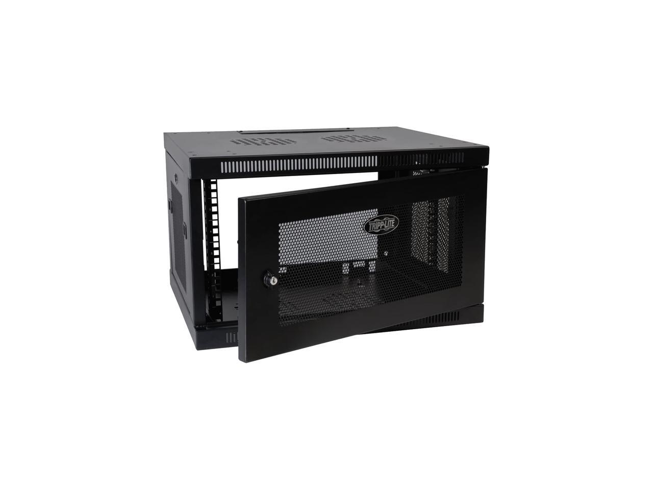 Tripp Lite 6U Wall Mount Rack Enclosure Server Cabinet, 20.5 in. Deep ...