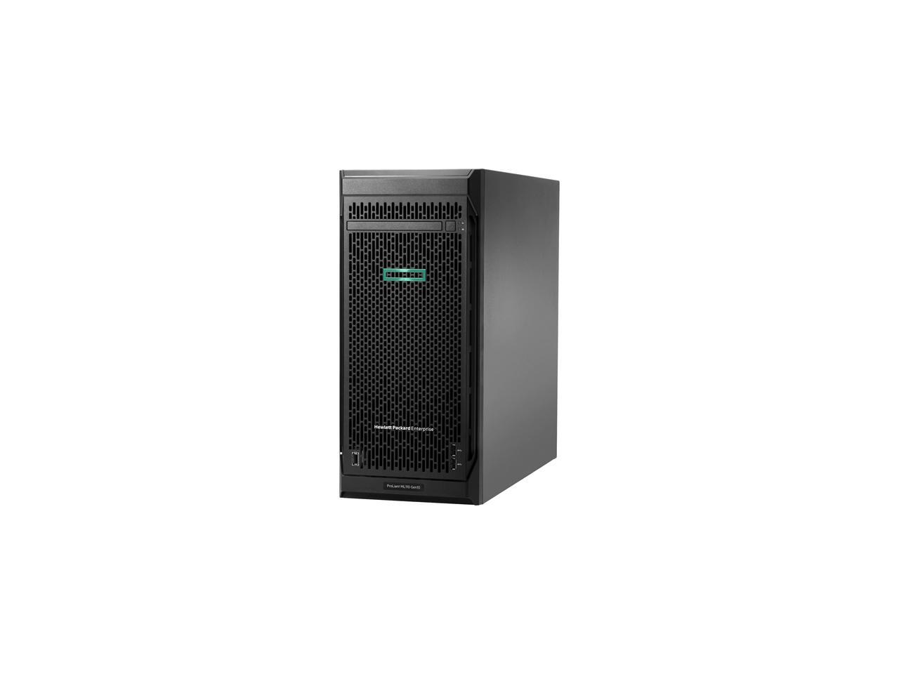 HPE ProLiant ML110 G10 4.5U Tower Server - 1 x Intel Xeon Silver 4210R ...