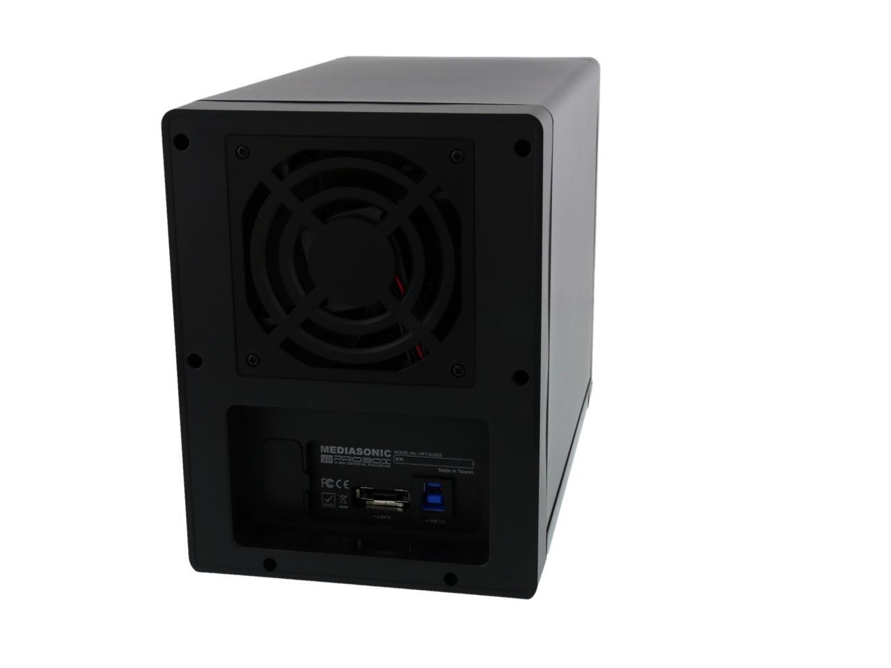 Open Box: Mediasonic ProBox 4 Bay 3.5” SATA Hard Drive Enclosure – USB ...