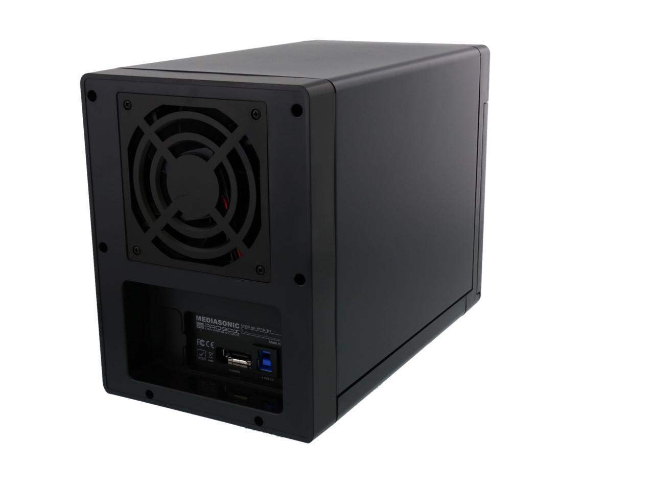 Open Box: Mediasonic ProBox 4 Bay 3.5” SATA Hard Drive Enclosure – USB ...
