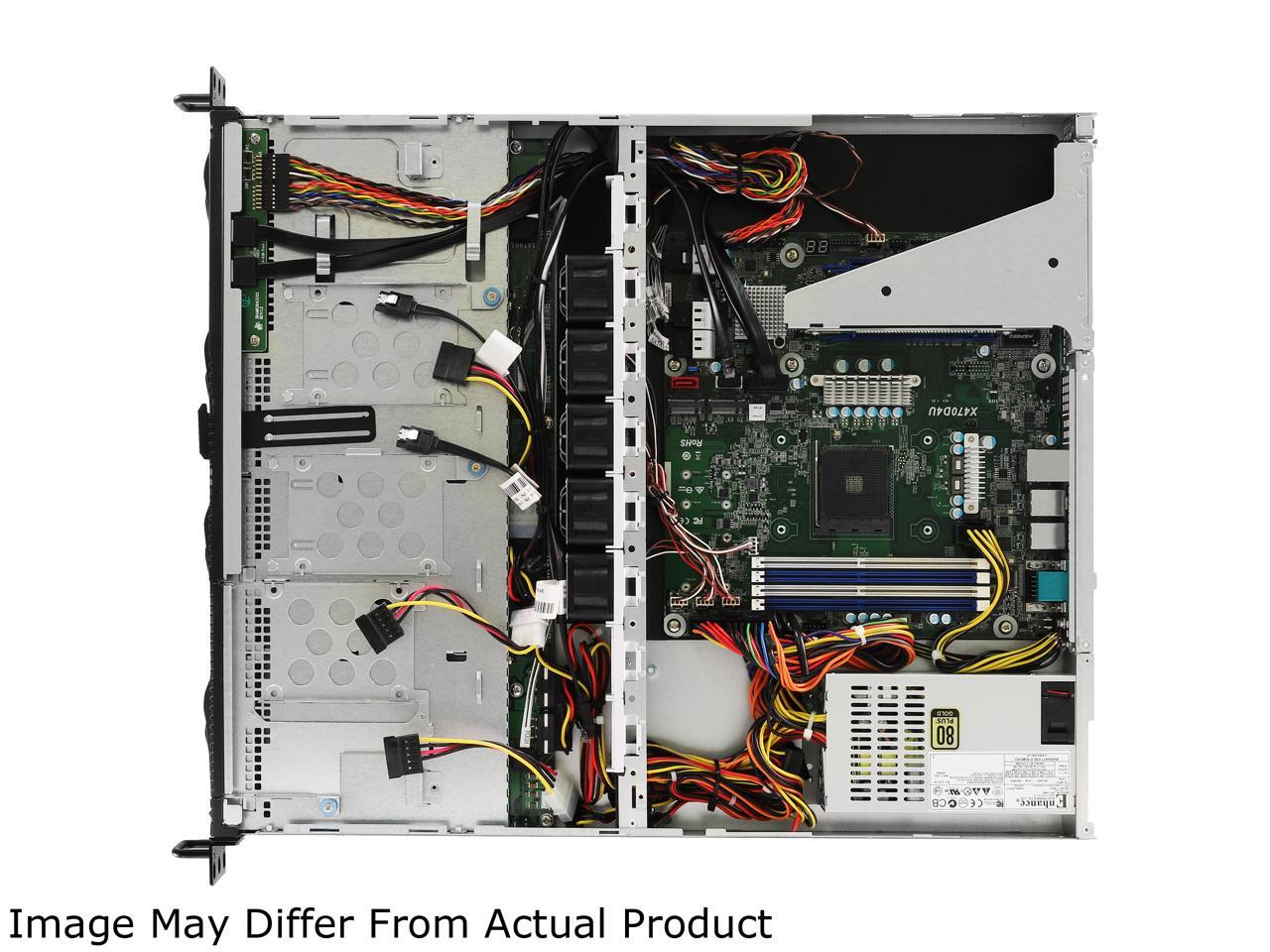 AsRock Rack 1U Rackmount Server Barebone AMD 3.5" HDD - Newegg.ca