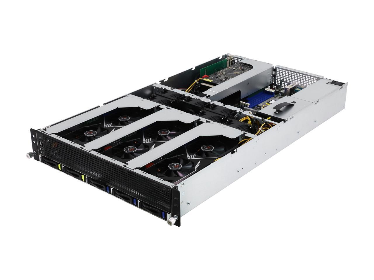 Asrock Rack 2U4G-EPYC 2U Rackmount Server Barebone AMD EPYC 7000 series ...