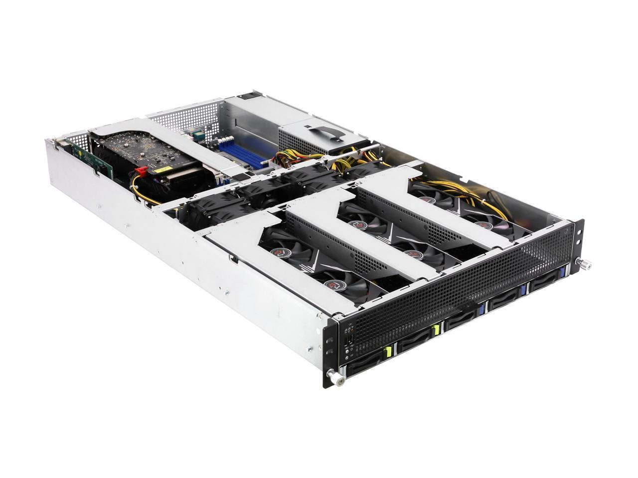 Asrock Rack 2U4G-EPYC 2U Rackmount Server Barebone AMD EPYC 7000 series ...