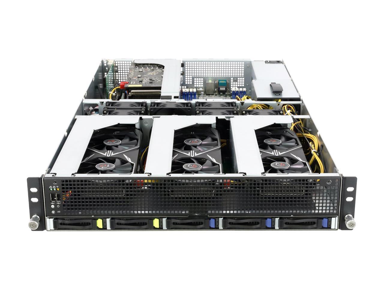 Asrock Rack 2U4G-EPYC 2U Rackmount Server Barebone AMD EPYC 7000 series ...