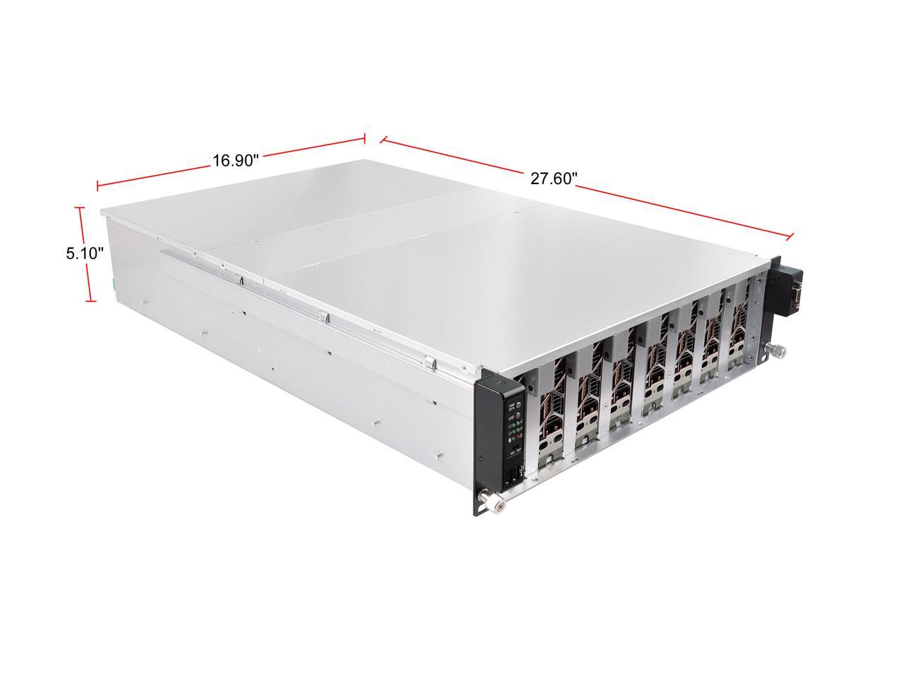 Asrock Rack 3U8G+ 3U Rackmount Server Barebone Dual Socket R3 (LGA2011 ...