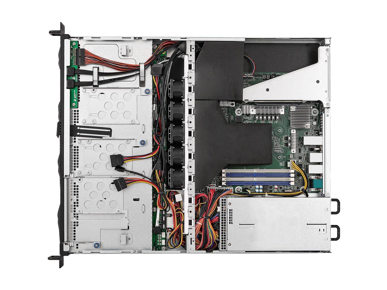Asrock Rack 1U4LW-X570/2L2T RPSU 1U Rackmount Server Barebone AMD AM4 ...