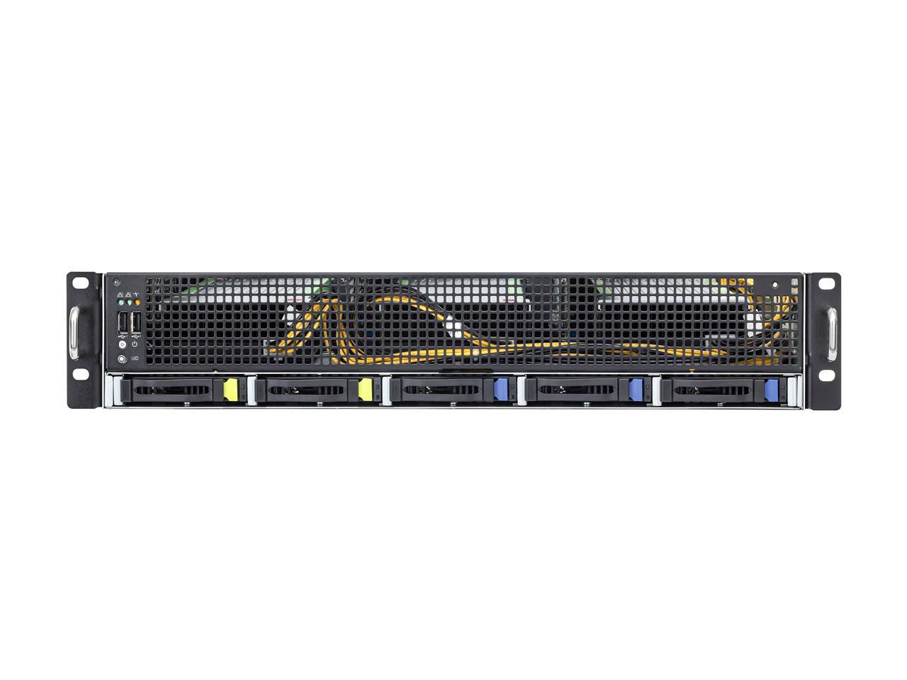 Asrock Rack 2U4G-ROME/2T 2U Rackmount GPU Barebone AMD SP3 LGA4094 EPYC ...