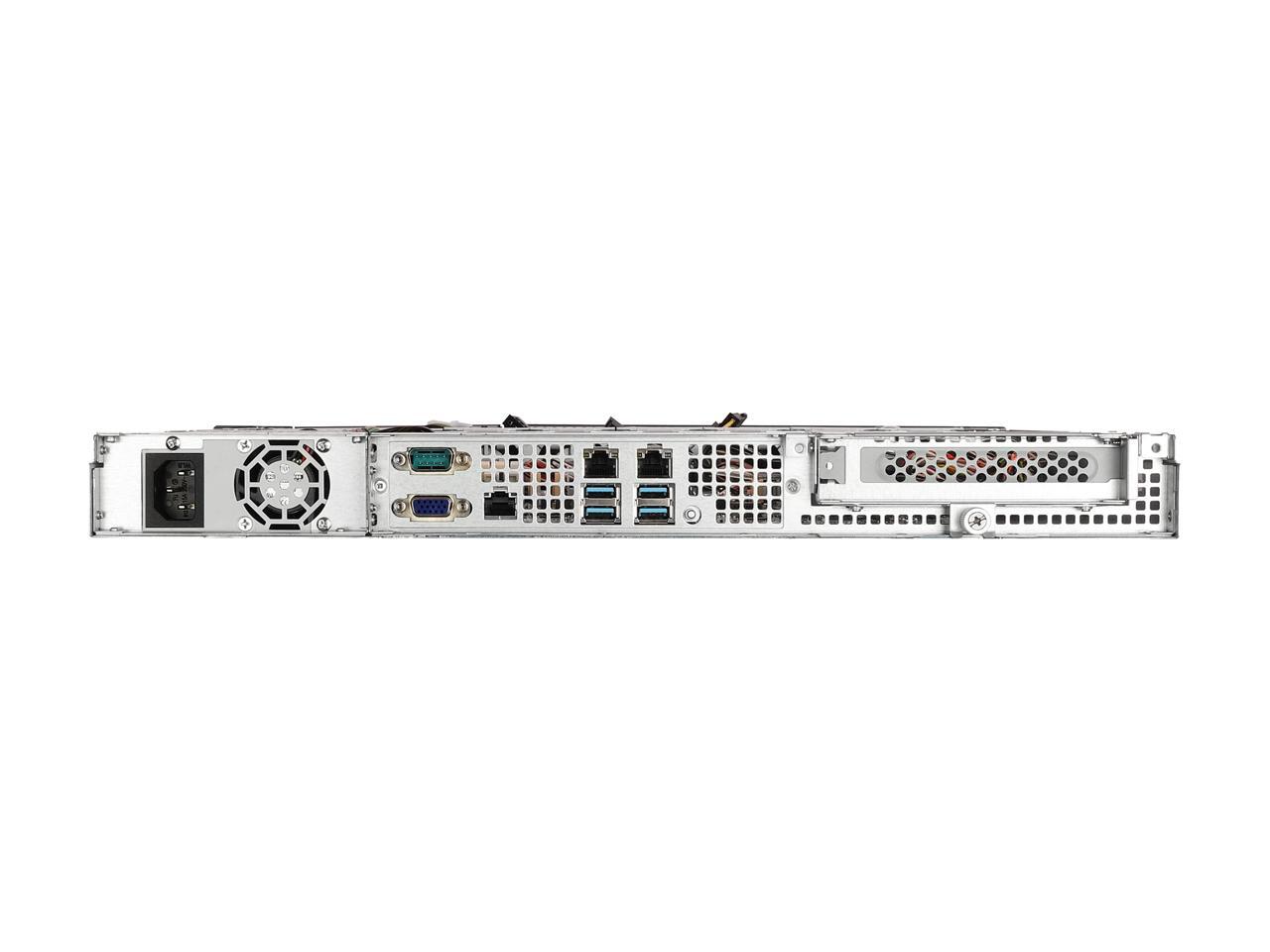 AsRock Rack 1U4LW-C242 Server Barebone Intel Xeon E-2100/E-2200 ...