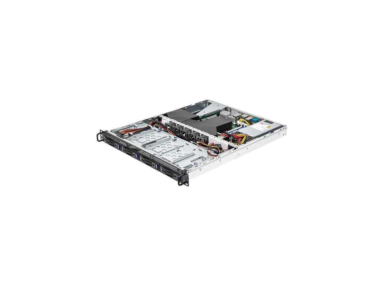Asrock Rack 1U4LW-X570 1U Rackmount Server Barebone 4 Bays Single ...