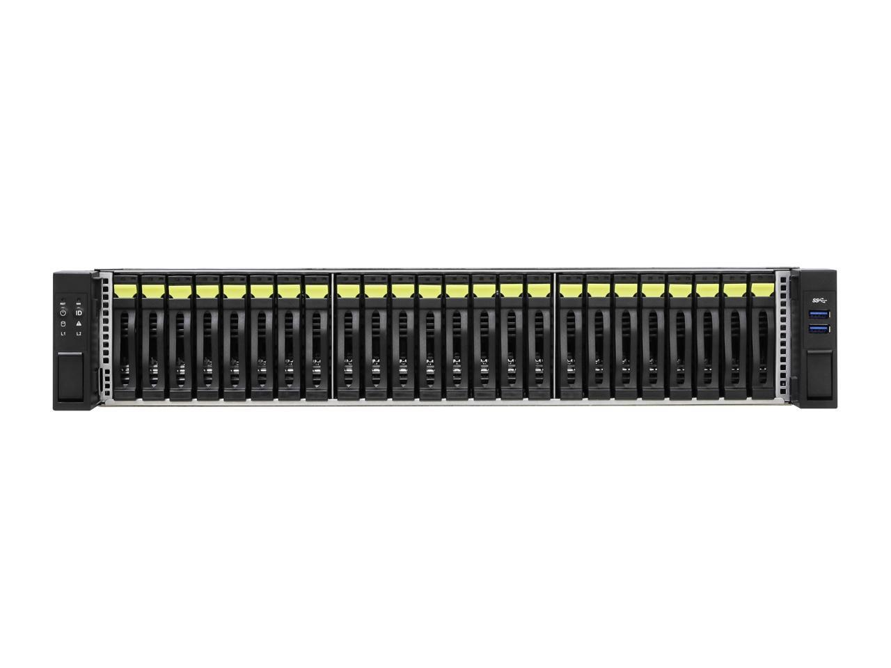 Asrock Rack 2U24E2S-ROME 2U Rackmount Storage Server Barebone 24 NVMe ...
