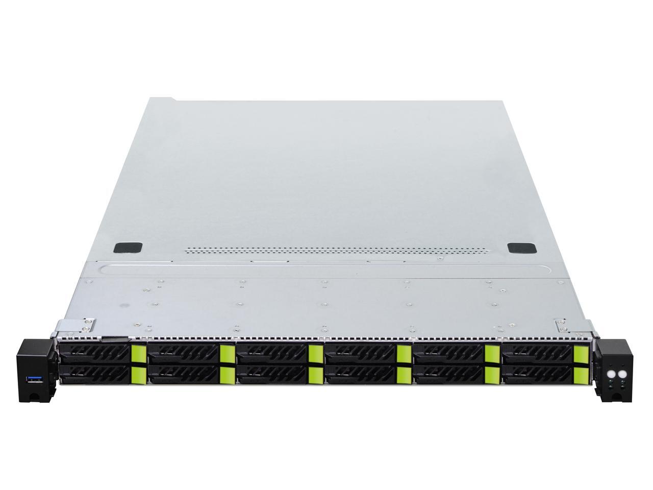 ASRock Rack 1U12E-GENOA/2L2T 1U Rackmount Storage Server Barebone AMD ...