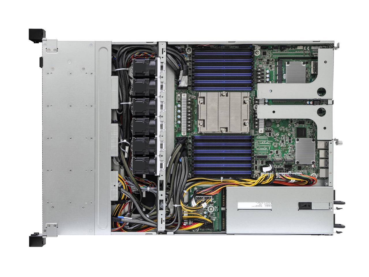 ASRock Rack 1U12E-GENOA/2L2T 1U Rackmount Storage Server Barebone AMD ...