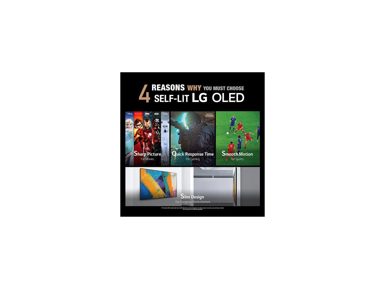 LG GX Gallery Series 77" 4K UHD Smart OLED TV, AI ThinQ (2020) - Newegg.com