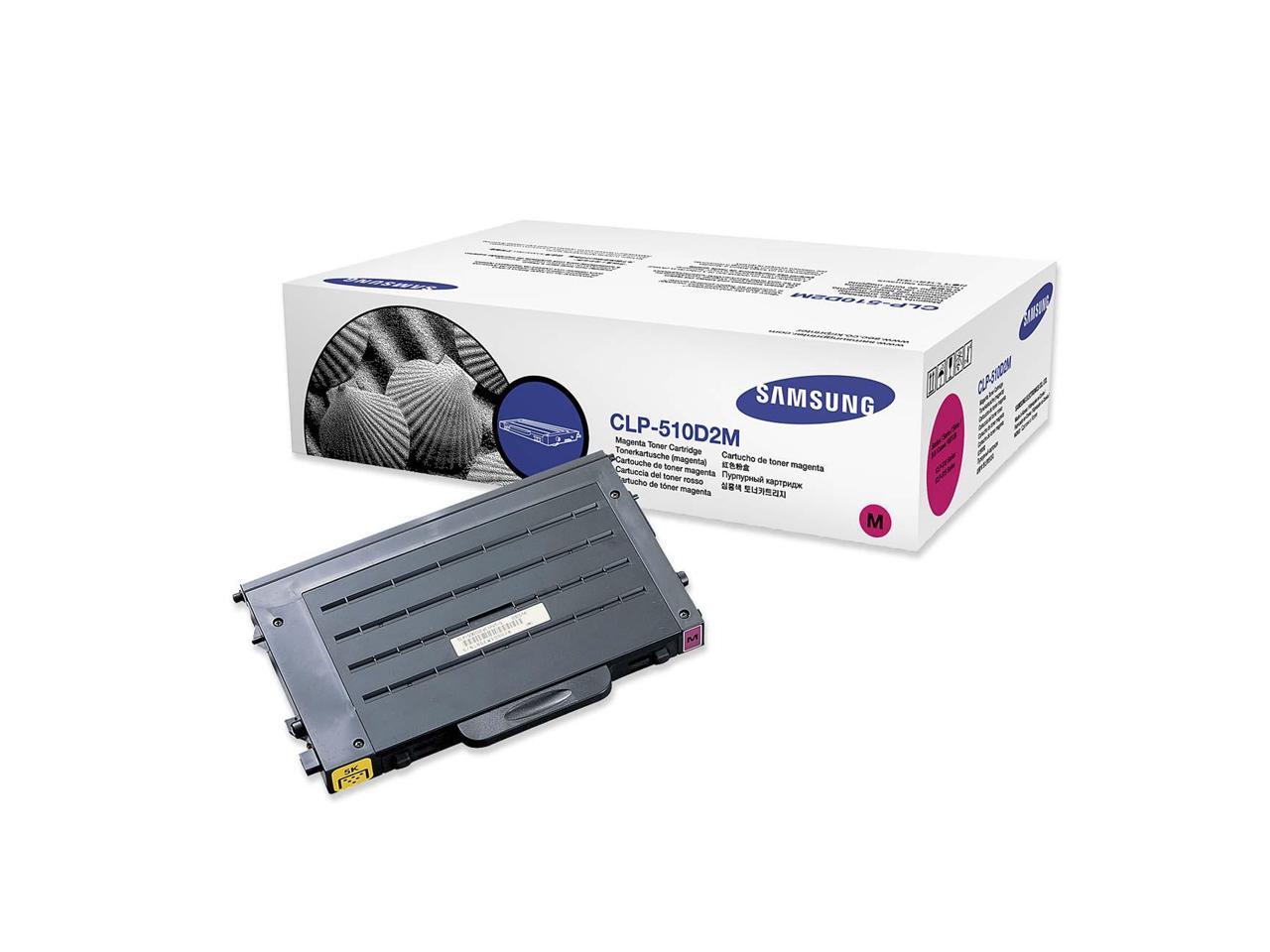 SAMSUNG CLP-510D2M Laser Print Cartridge Magenta - Newegg.com