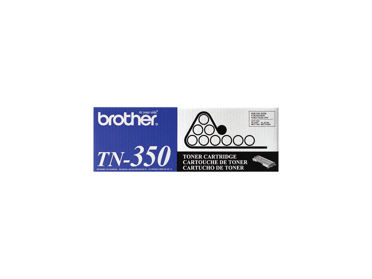 Brother TN350 Toner Cartridge - Black - Newegg.com