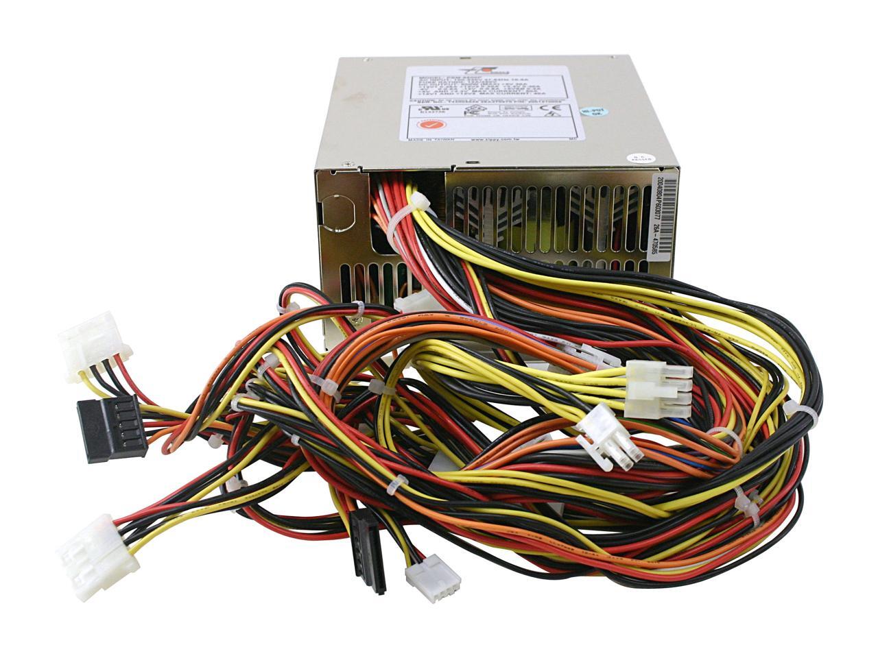 ZIPPY PSM-6600P-SATA 600 W Power Supply - Newegg.com