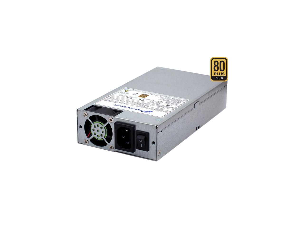 FSP Group 300W ATX Power Supply Single 1U Gold Certified for Rack Mount ...