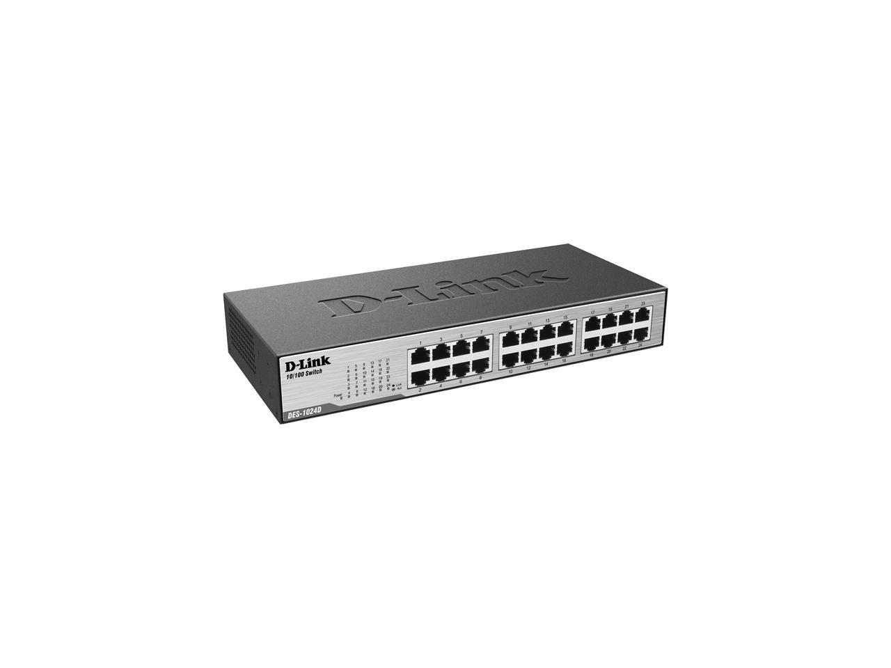 D-Link DES-1024D 24-Port Desktop/Rackmountable Switch - Newegg.ca