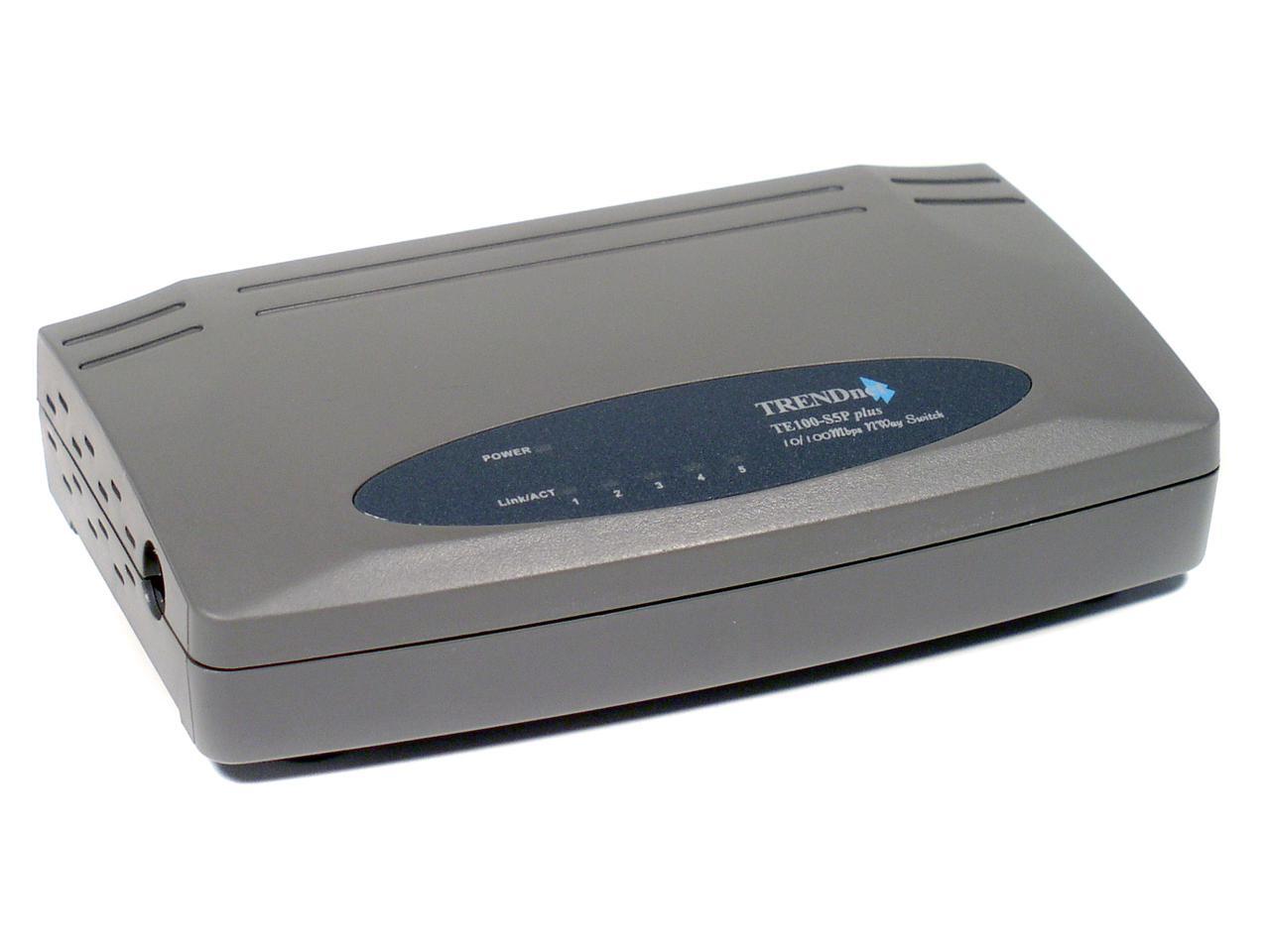 TRENDnet TE100-S5Pplus Fast Ethernet Switch - Newegg.com