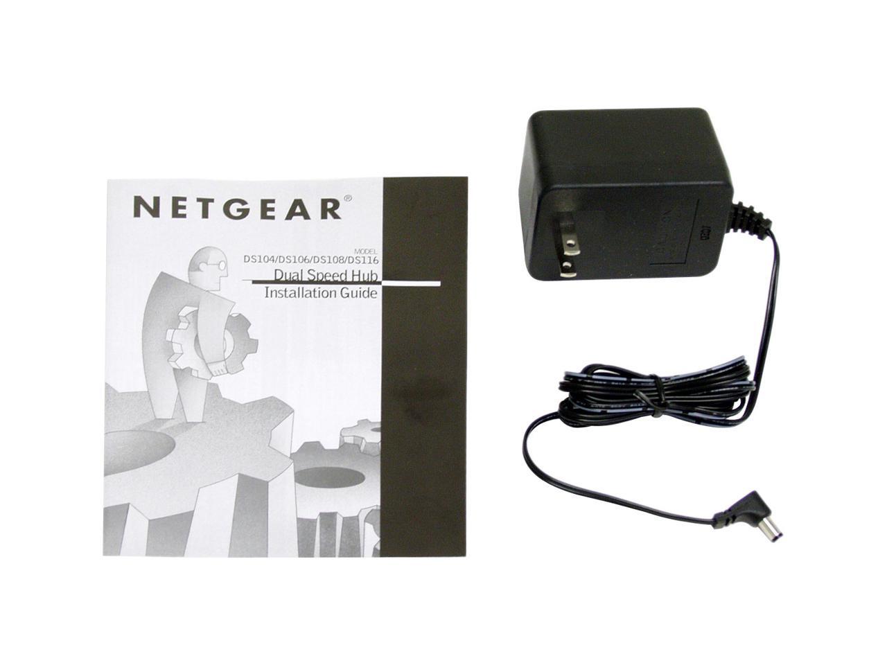 NETGEAR DS108 8-Port 10BaseT/100BaseTX Hub - Newegg.com