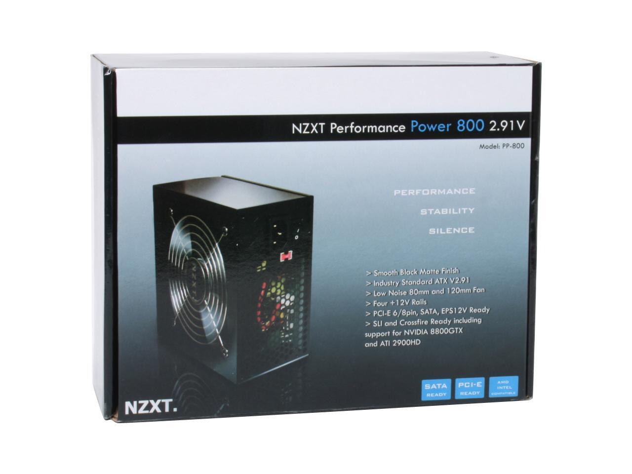 NZXT Performance Power PP800 800 W Power Supply - Newegg.com