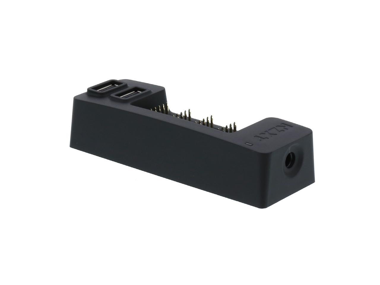 NZXT Internal USB Hub - Expands 5 USB 2.0 Ports - Sleek Multifunctional ...