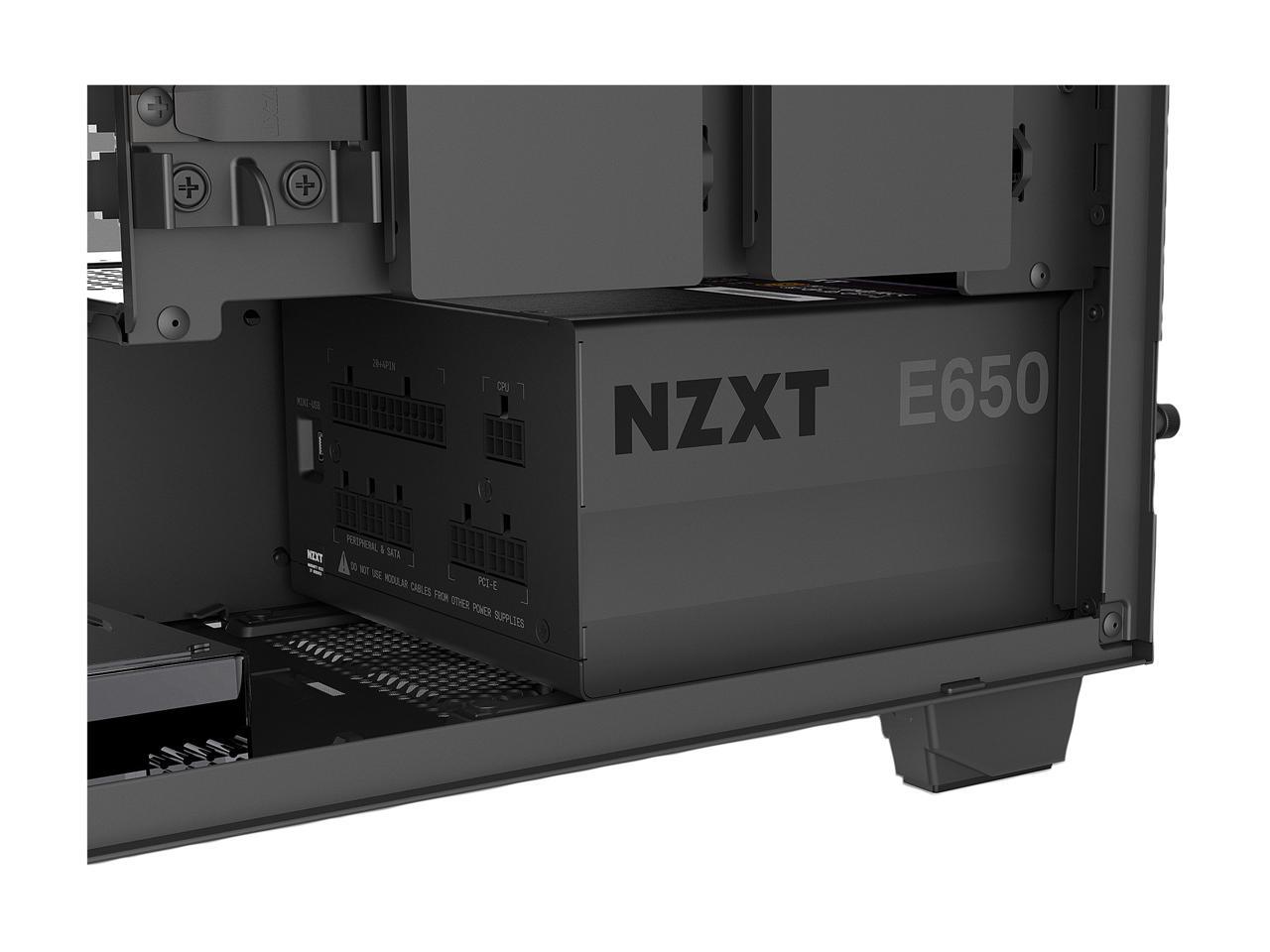 NZXT E650 - 650-Watt ATX Gaming Power Supply (PSU) - Fully Modular ...