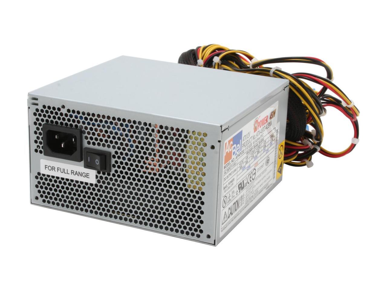 AcBel API4PC02 450 W Power Supply - Newegg.com