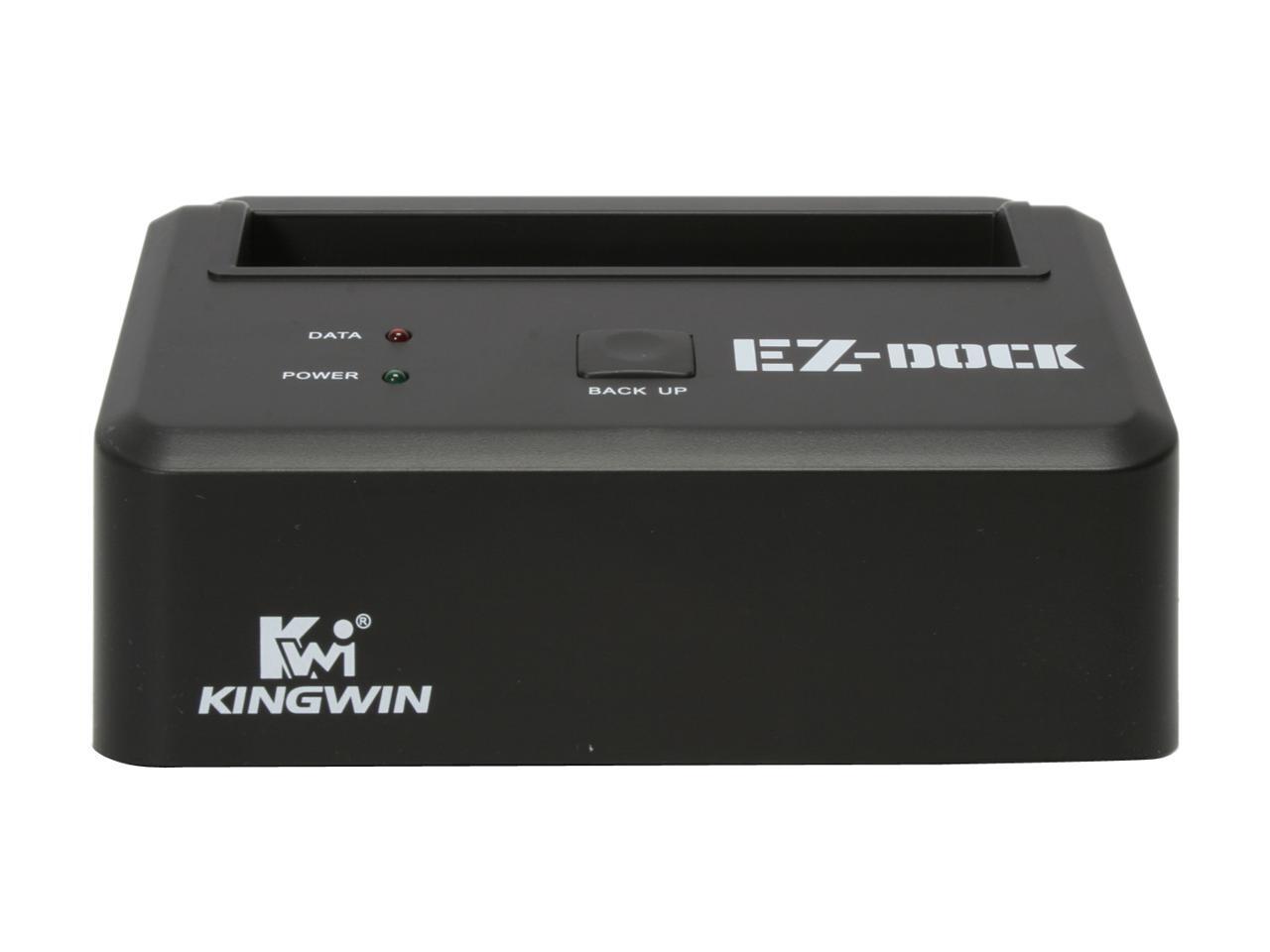 KINGWIN EZD-2535 Black Hard Drive Docking Station - Newegg.com