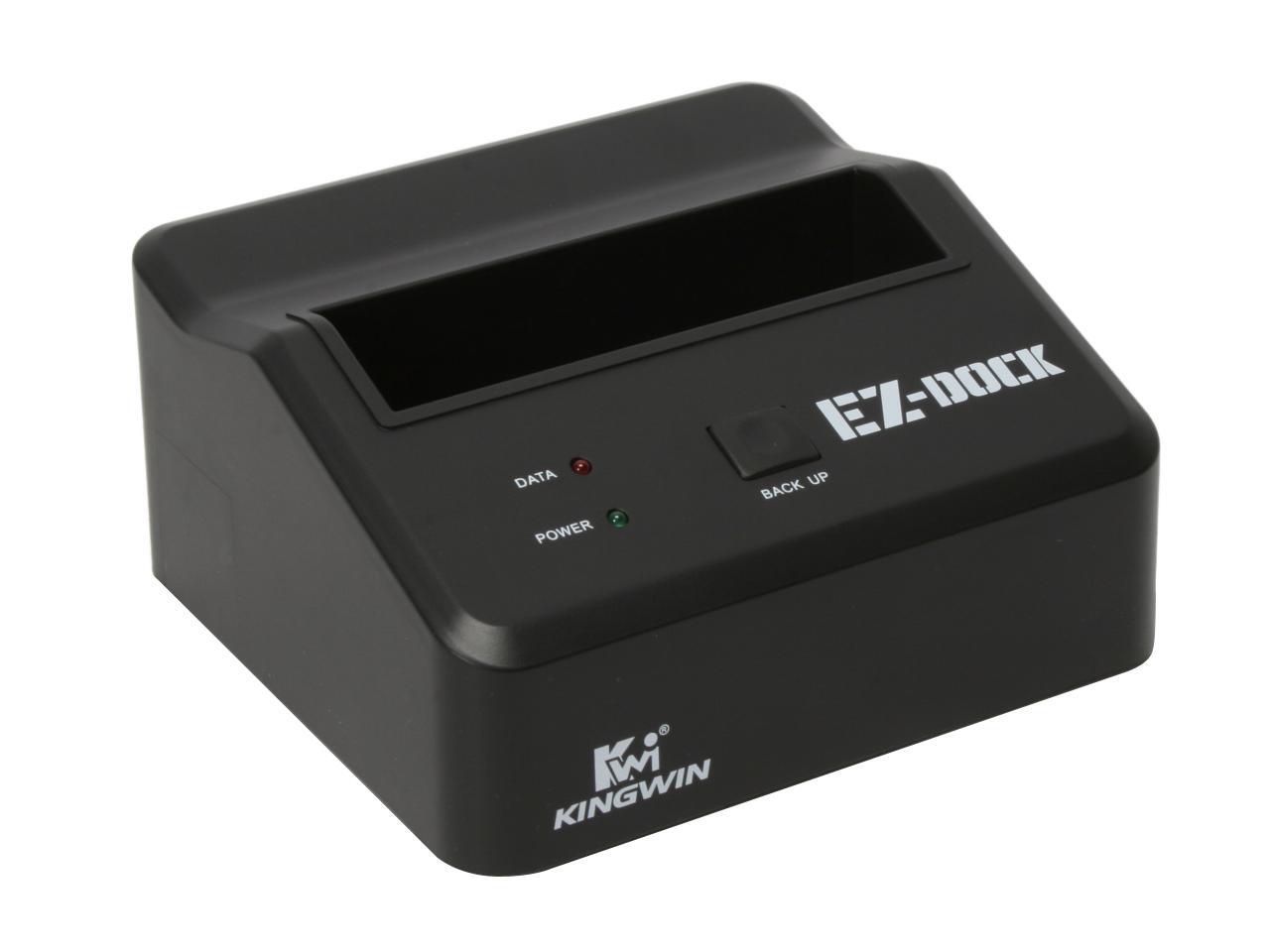 KINGWIN EZD-2535 Black Hard Drive Docking Station - Newegg.com