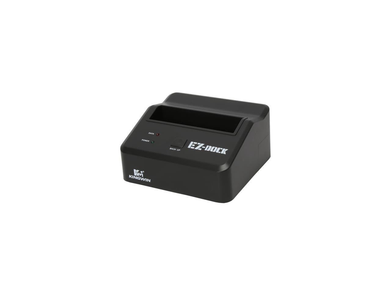 KINGWIN EZD-2535 Black Hard Drive Docking Station - Newegg.com