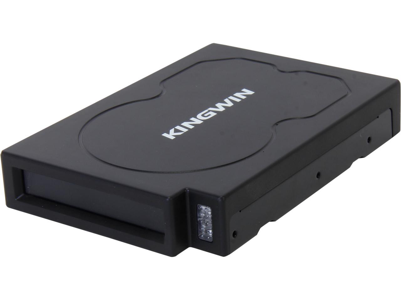 KINGWIN HDCV-3 Black 2.5" to 3.5" SATA HDD Converter Box for Internal ...