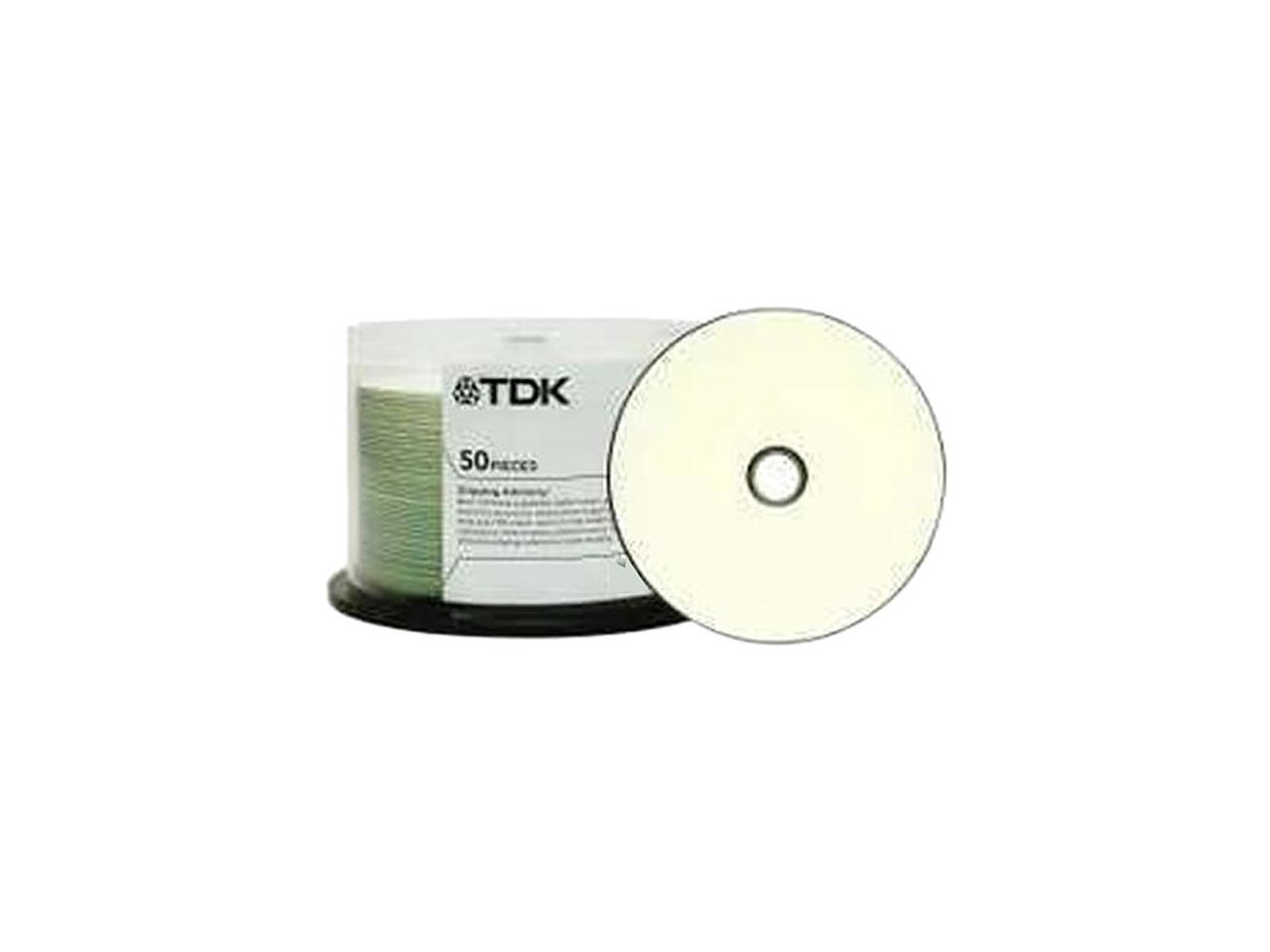 TDK 52X CD-R CD-R Bulk 80 Min 52X White Spindle Model TDK48944 - Newegg.com
