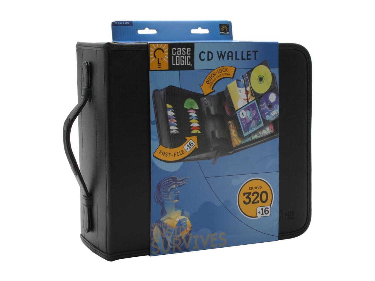 Case Logic KSW-320 CD/DVD Wallet - Newegg.com