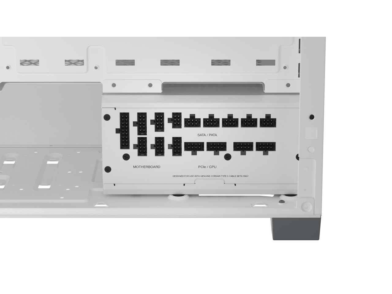 CORSAIR RMx Shift White Series, RM1200x Shift White, 1200 Watt, 80 PLUS ...