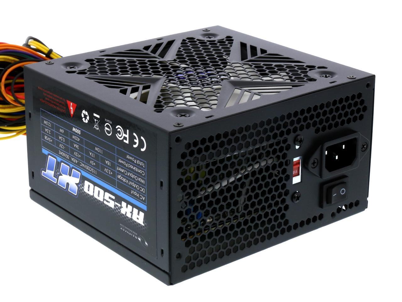 Open Box: RAIDMAX XT Series RX-500XT 500 W Power Supply - Newegg.com