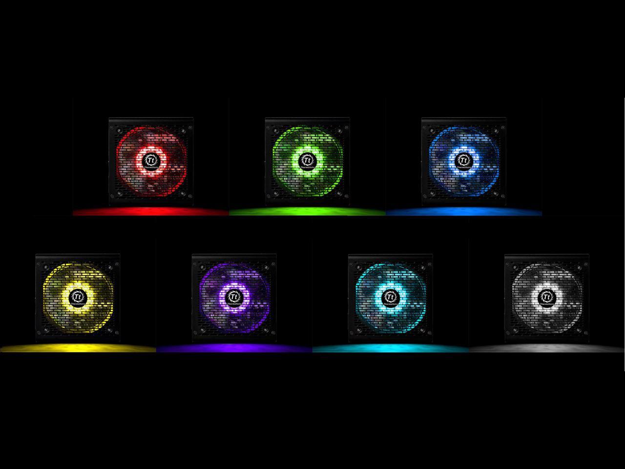 Thermaltake Toughpower GX1 RGB 600W ATX 12V v2.4 and EPS v2.92 80 PLUS ...