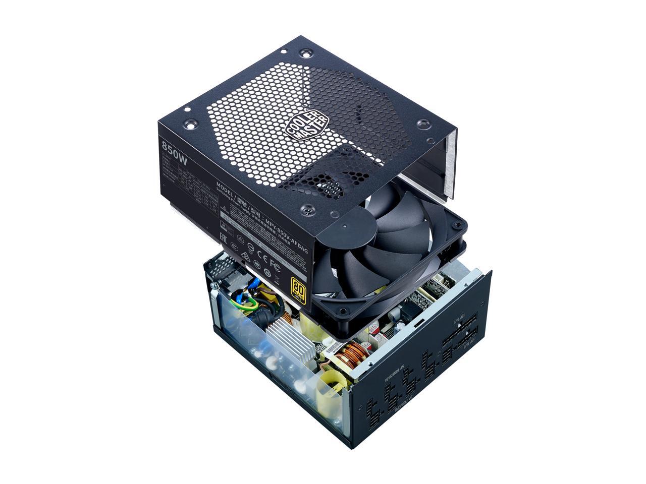 Cooler Master V850 Gold V2 Full Modular, 850W, 80+ Gold Efficiency ...