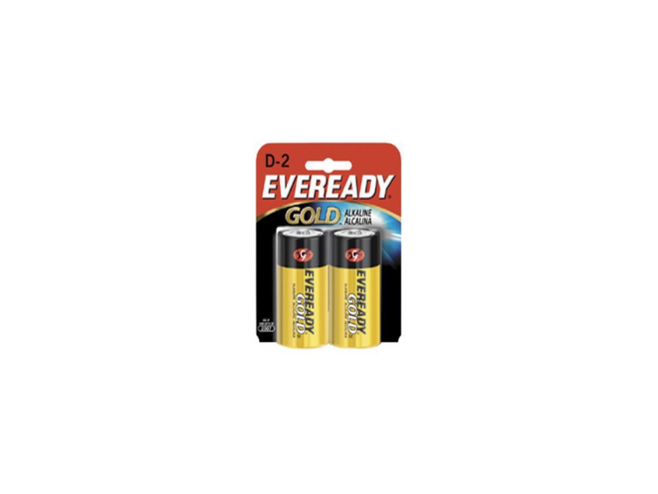 Eveready D2 EVEREADY D Cell Alkaline Battery Retail Pack - 2-Pack ...