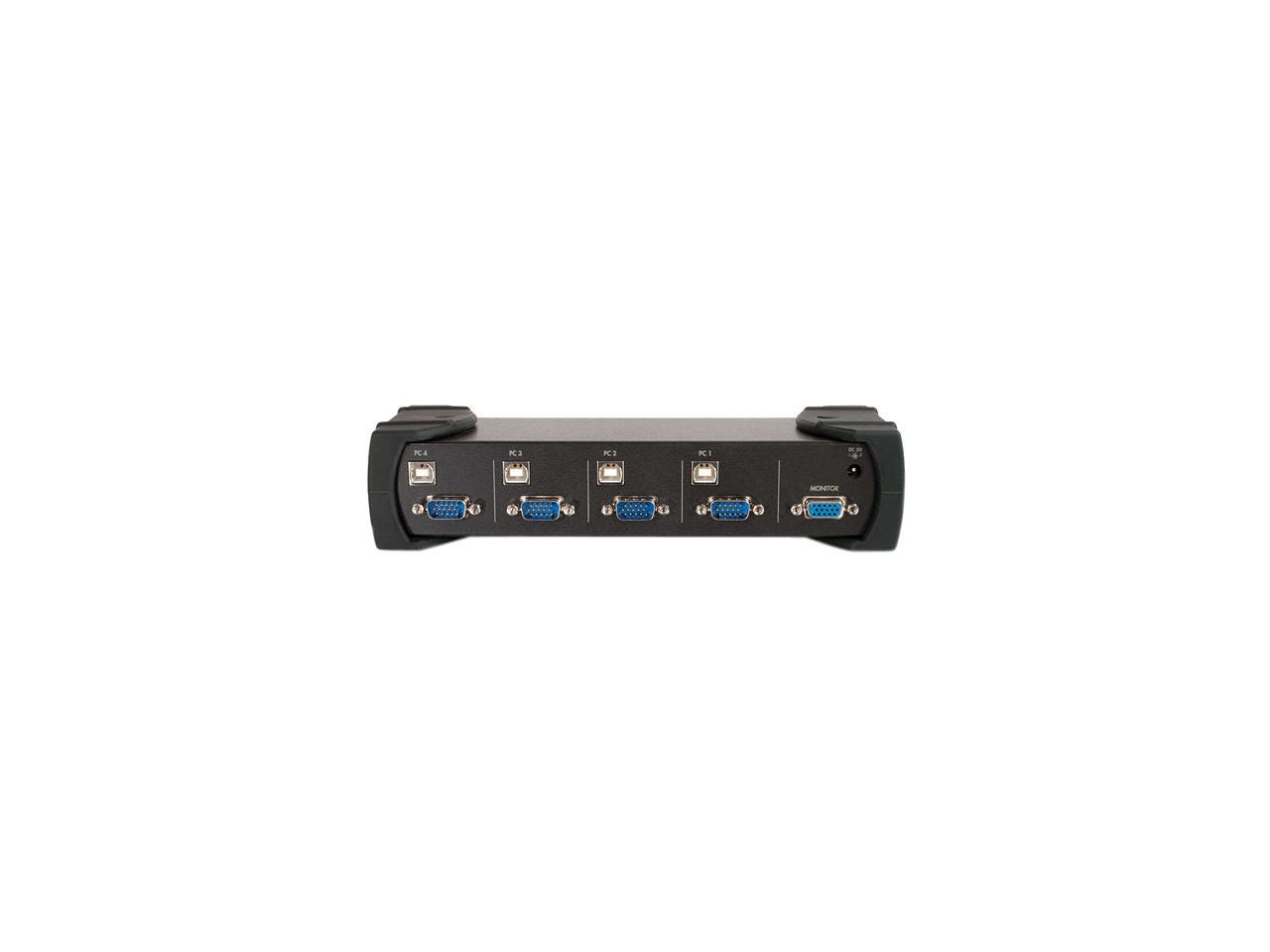 C2G TruLink 4-Port VGA/USB 2.0 KVM Switch 35567 - Newegg.com