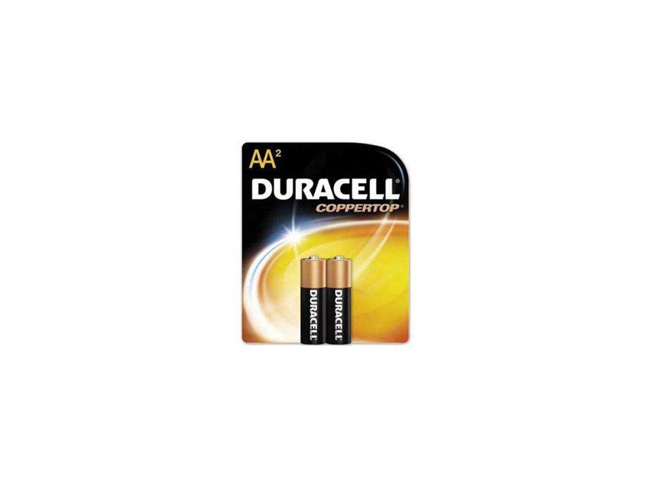 DURACELL Coppertop MN1500 1.5V AA Alkaline Battery, 2-pack - Newegg.com