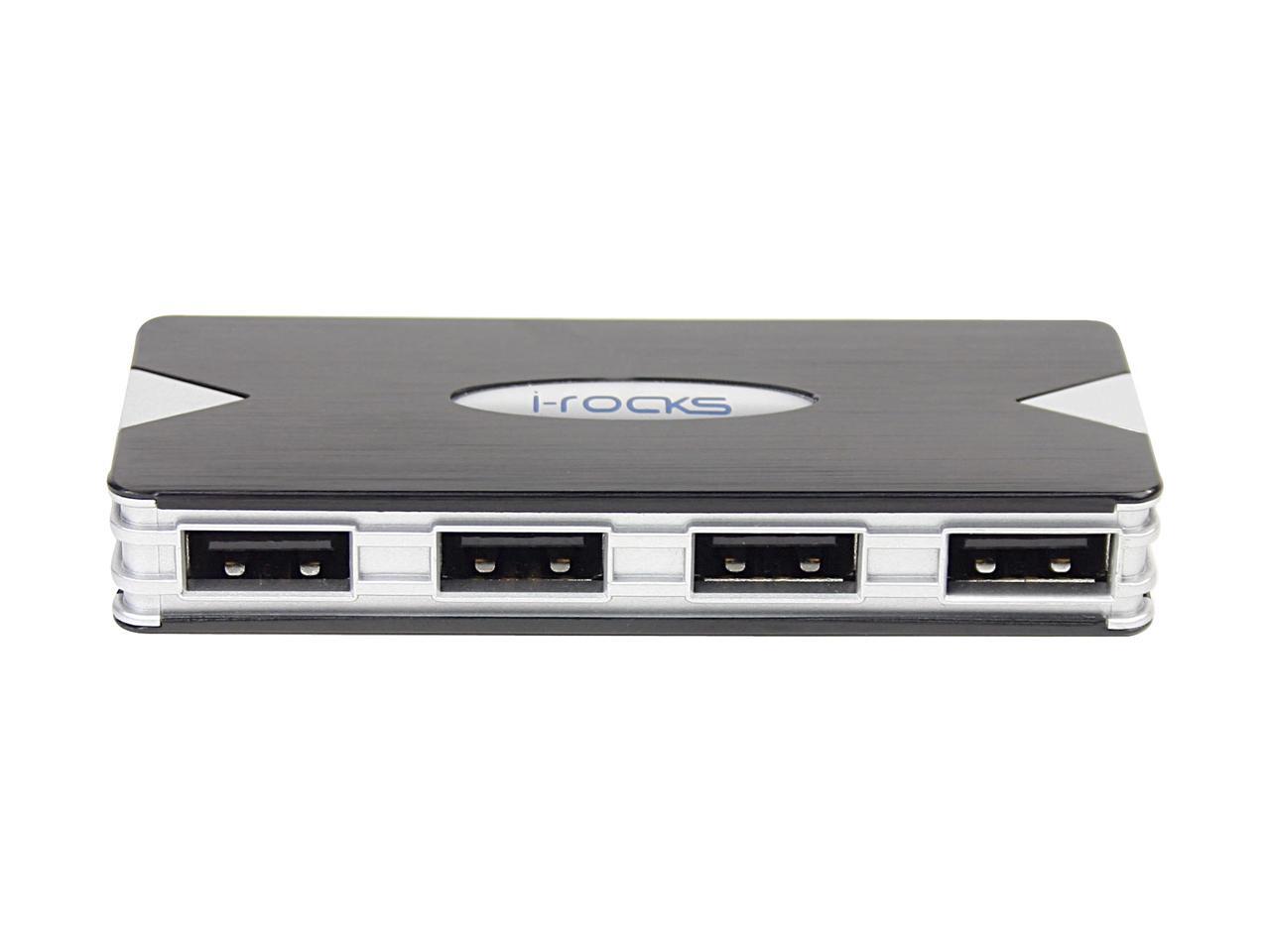 i-rocks IR-4100 Black 4-ports Aluminum USB Hub - Newegg.com