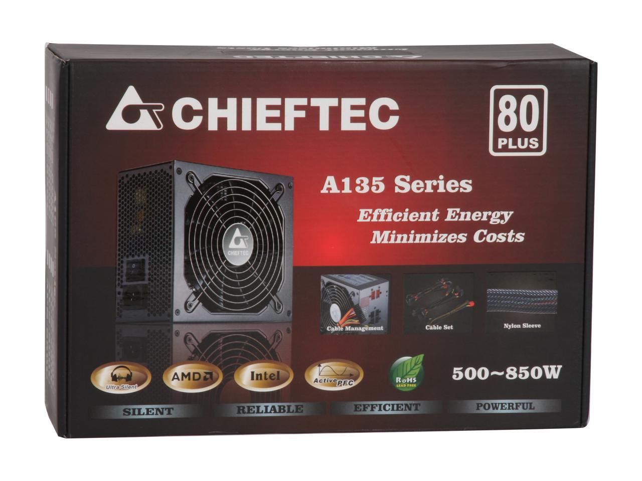 CHIEFTEC A135 APS-600C 600 W Power Supply - Newegg.com