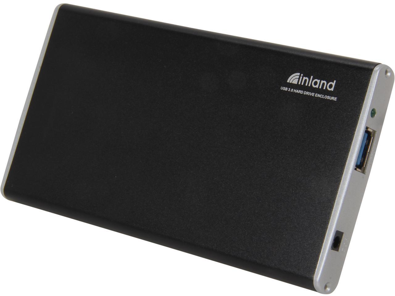 inland 08415 Black USB 3.0 Hard Drive Enclosure - Newegg.com