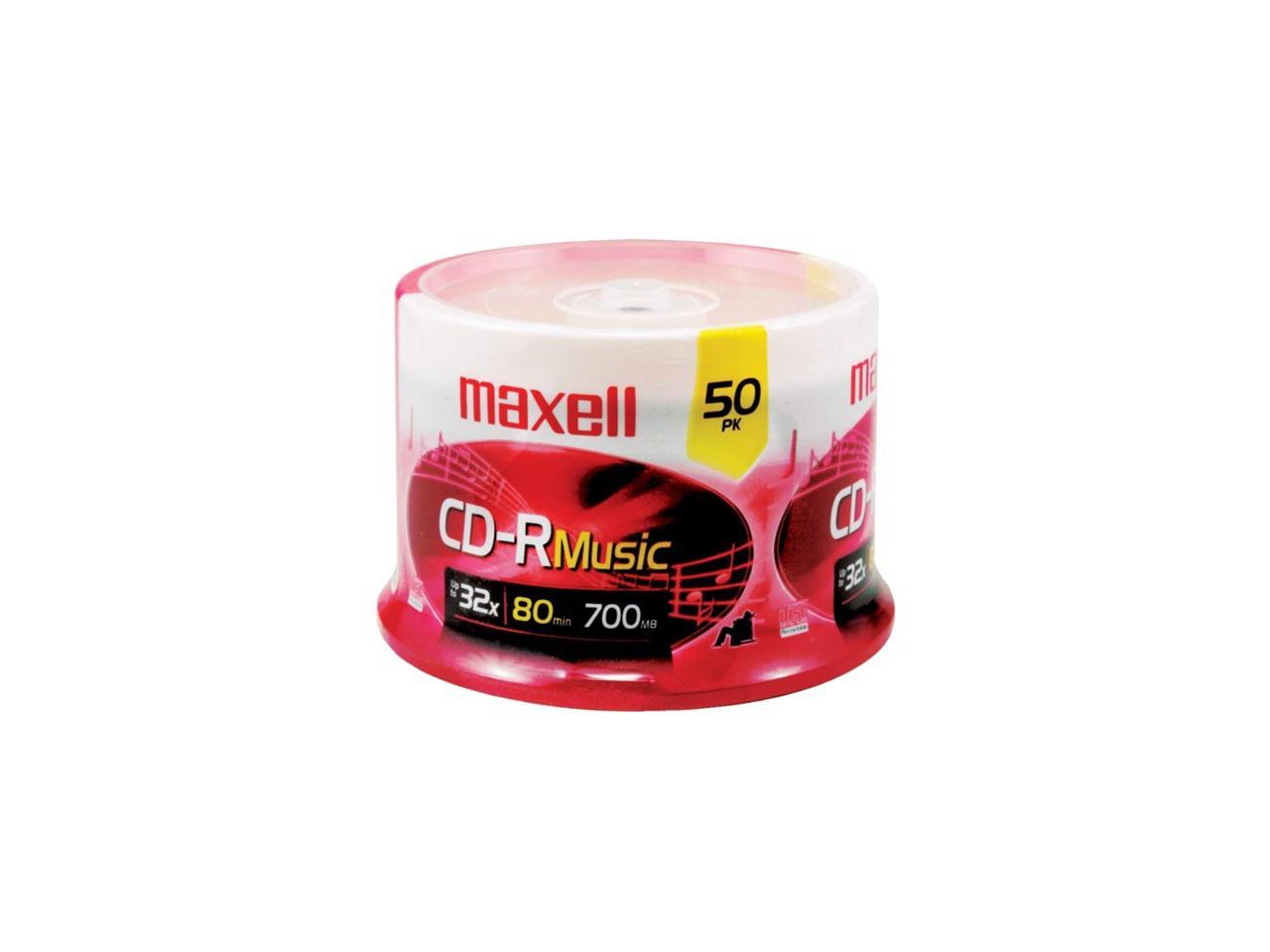 maxell 700MB 48X CD-R 50 Packs Media Model 625156 - Newegg.com