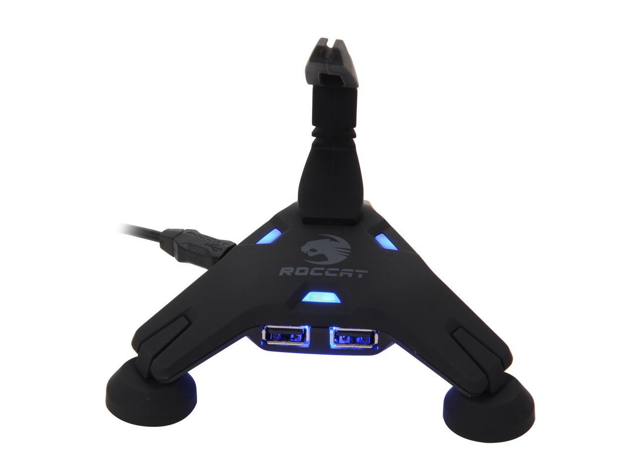 ROCCAT Apuri Active USB Hub With Mouse Bungee - Newegg.com
