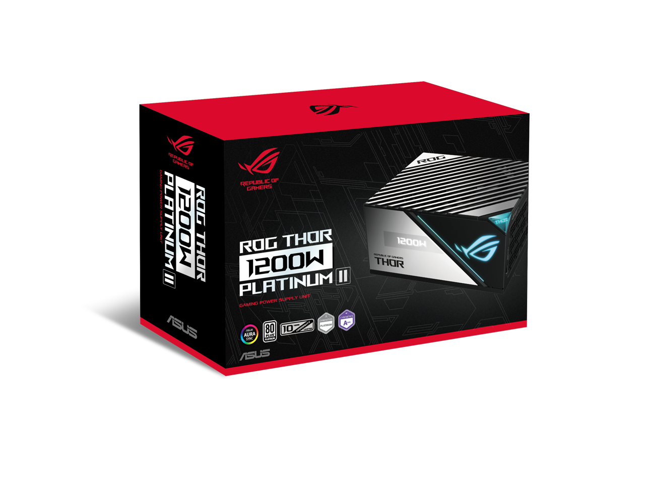 ASUS ROG Thor 1200W Platinum II (1200 Watt, Fully Modular Power Supply ...
