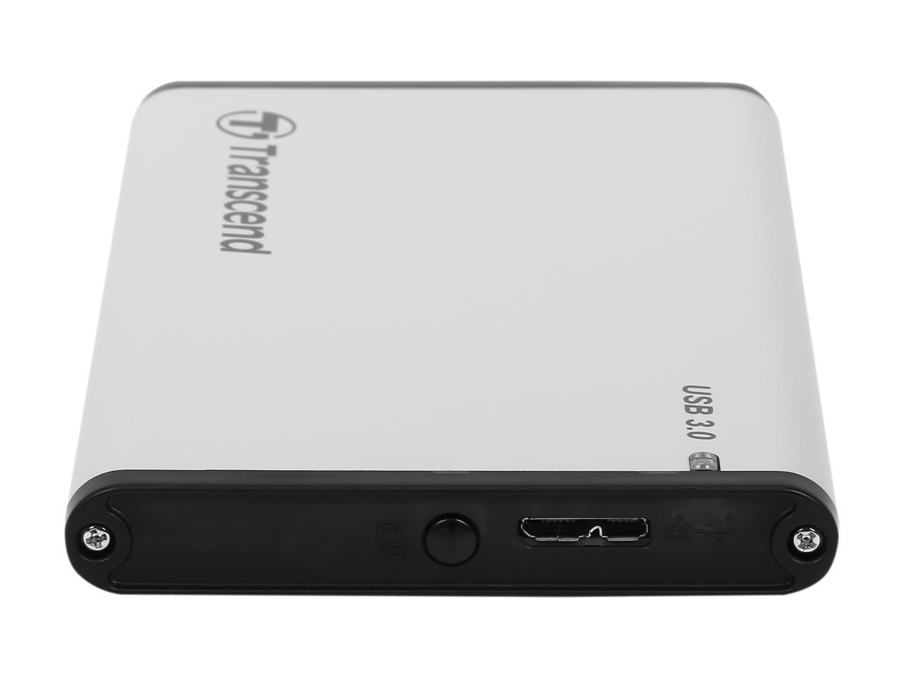 Transcend TS0GSJ25S3 Silver External Enclosure - Newegg.com