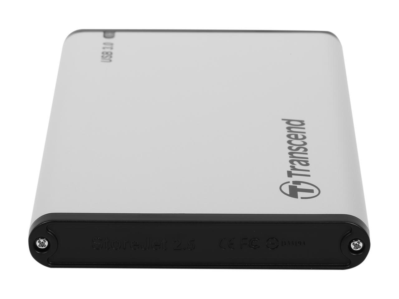 Transcend TS0GSJ25S3 Silver External Enclosure - Newegg.com
