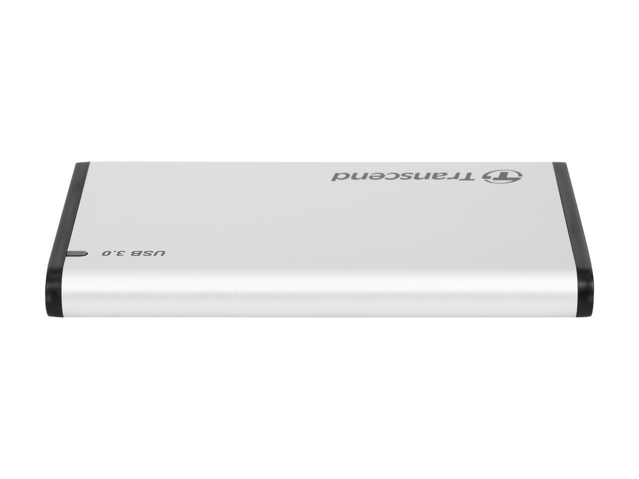 Transcend TS0GSJ25S3 Silver External Enclosure - Newegg.com